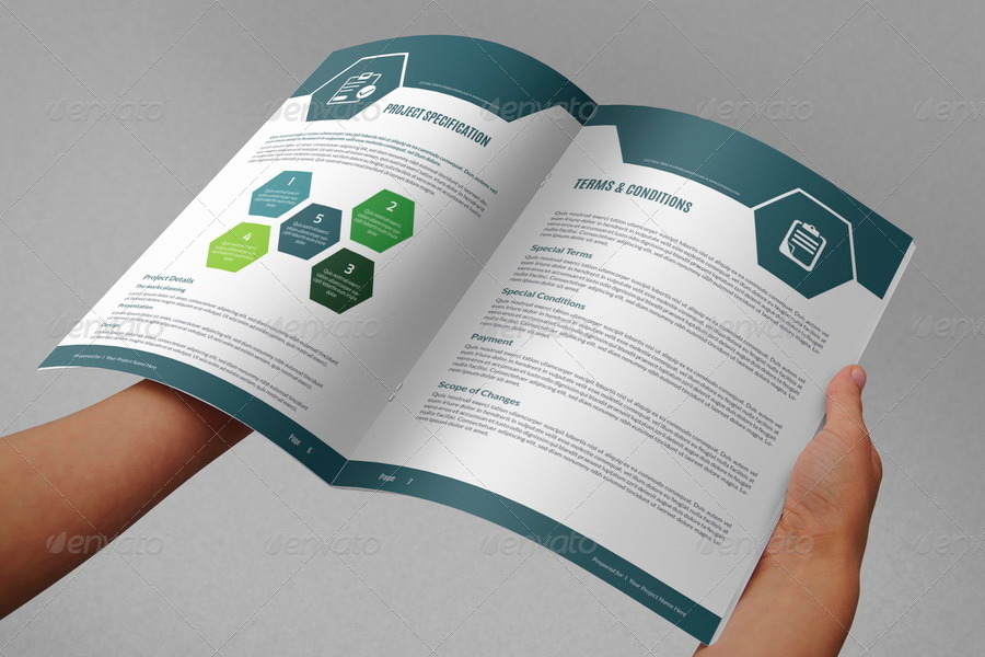 Company Proposal Brochure Template Vol.3, Print Templates | GraphicRiver