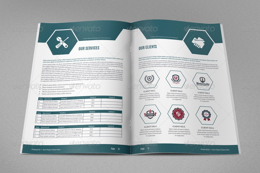 Company Proposal Brochure Template Vol.3, Print Templates | GraphicRiver