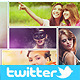 Twitter Photo Collage Header V2, Web Elements | GraphicRiver