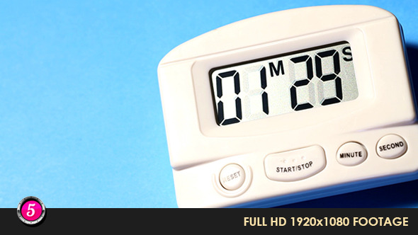 Digital Timer 12, Stock Footage | VideoHive