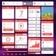 Flat User Interface Template, Vectors | GraphicRiver
