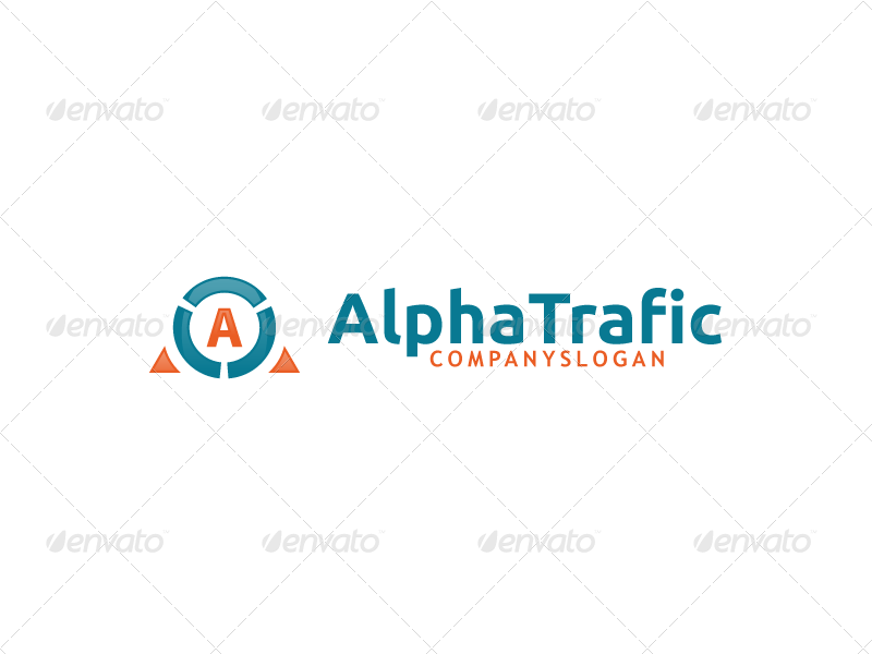 AlphaTrafic Logo, Logo Templates | GraphicRiver