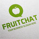 Fruit Chat Talk Logo, Logo Templates | GraphicRiver