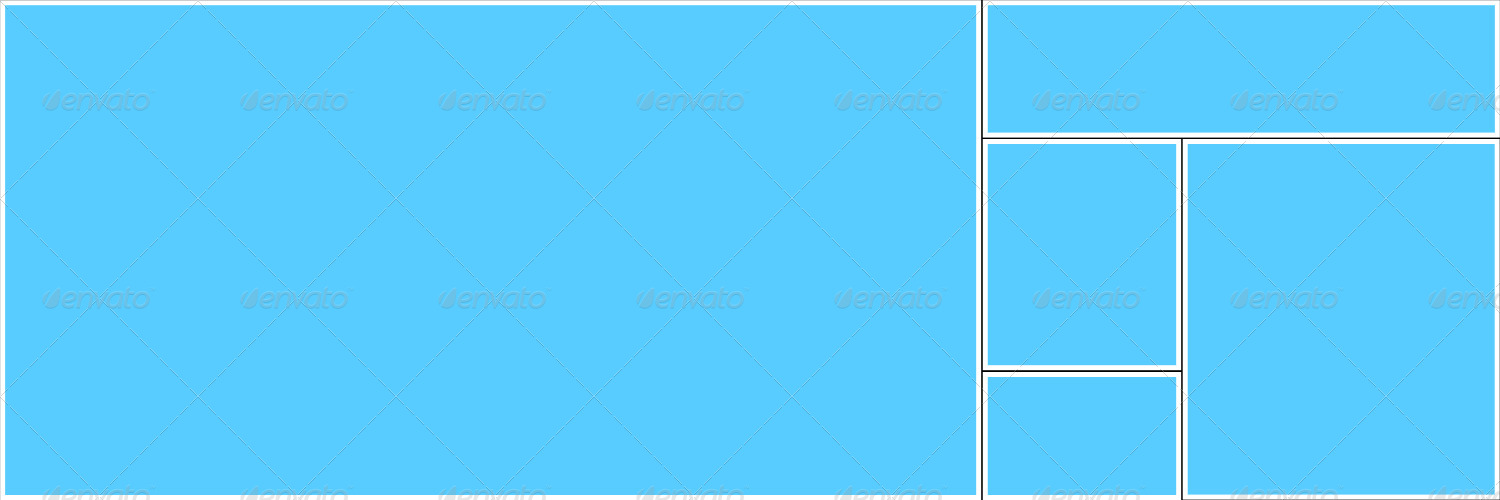 Twitter Photo Collage Header V2, Web Elements | GraphicRiver