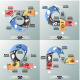 Set Of 4 Infographic Banners In 2 Colors by Andrew_Kras | GraphicRiver
