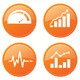 Performance Graph Icon Set, Vectors | GraphicRiver