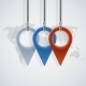 Modern Map Pointer Background, Vectors | GraphicRiver