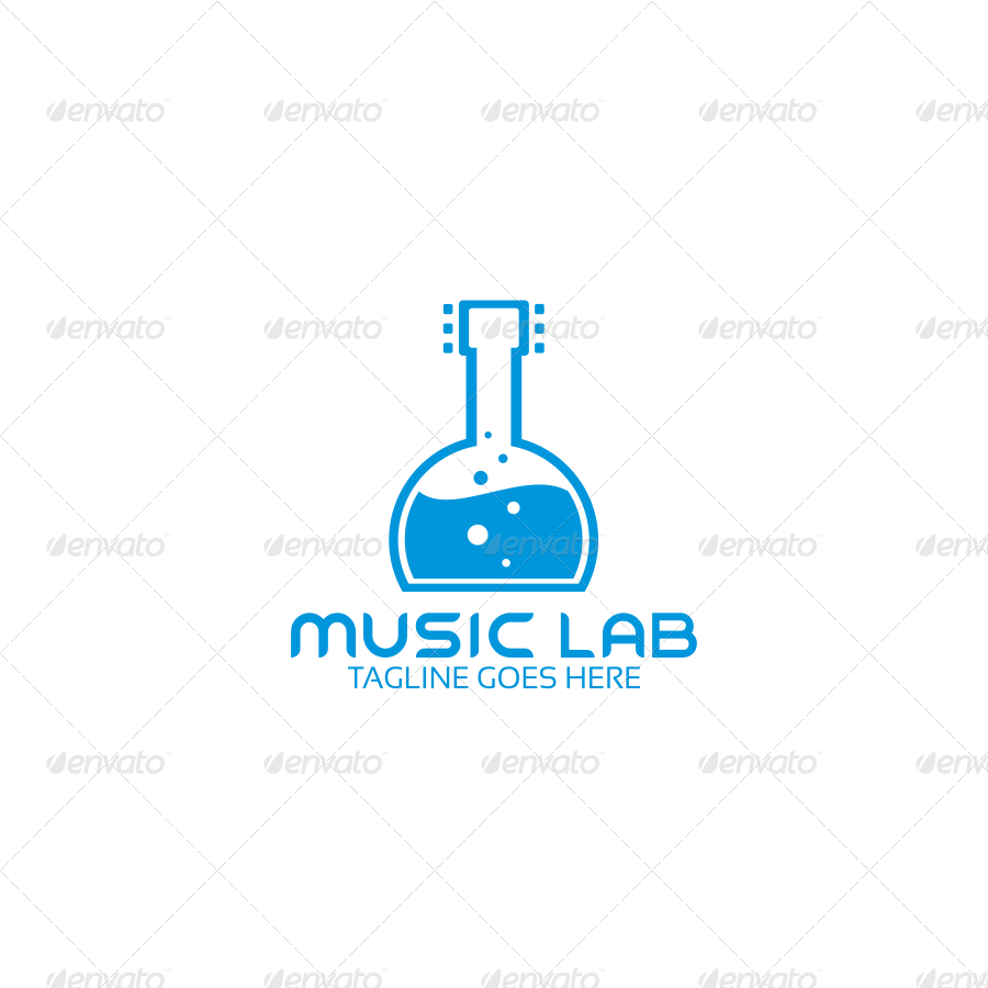 Music Lab Logo Template, Logo Templates | GraphicRiver