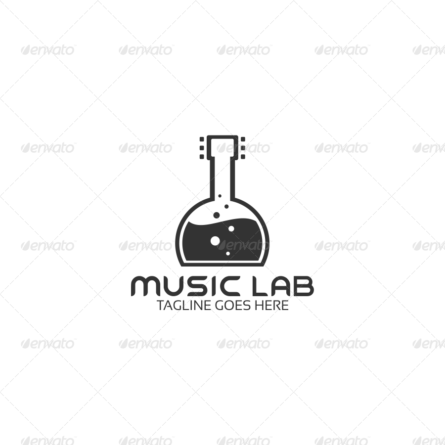 Music Lab Logo Template, Logo Templates | GraphicRiver
