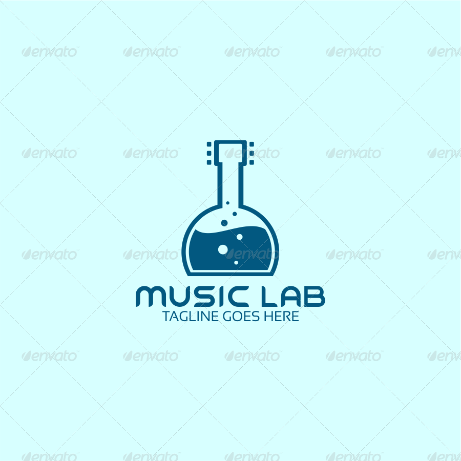 Music Lab Logo Template, Logo Templates | GraphicRiver