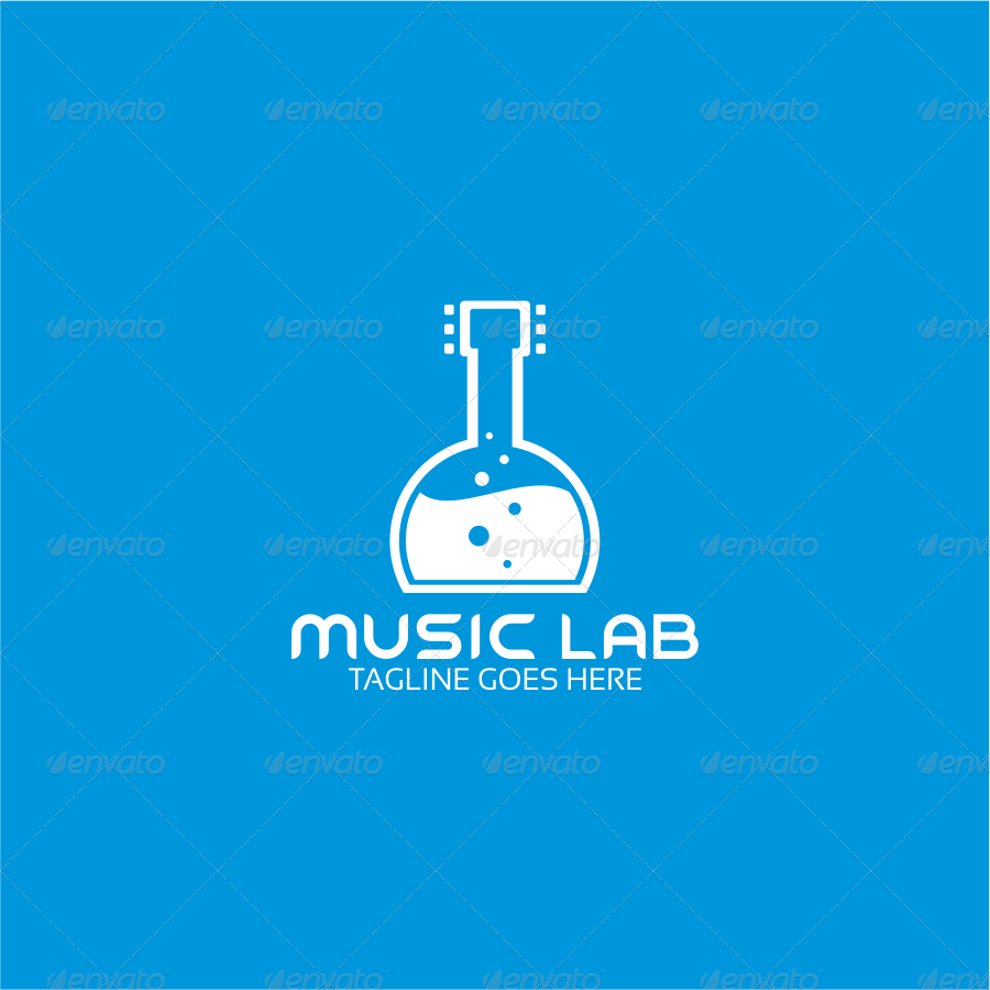 Music Lab Logo Template, Logo Templates | GraphicRiver