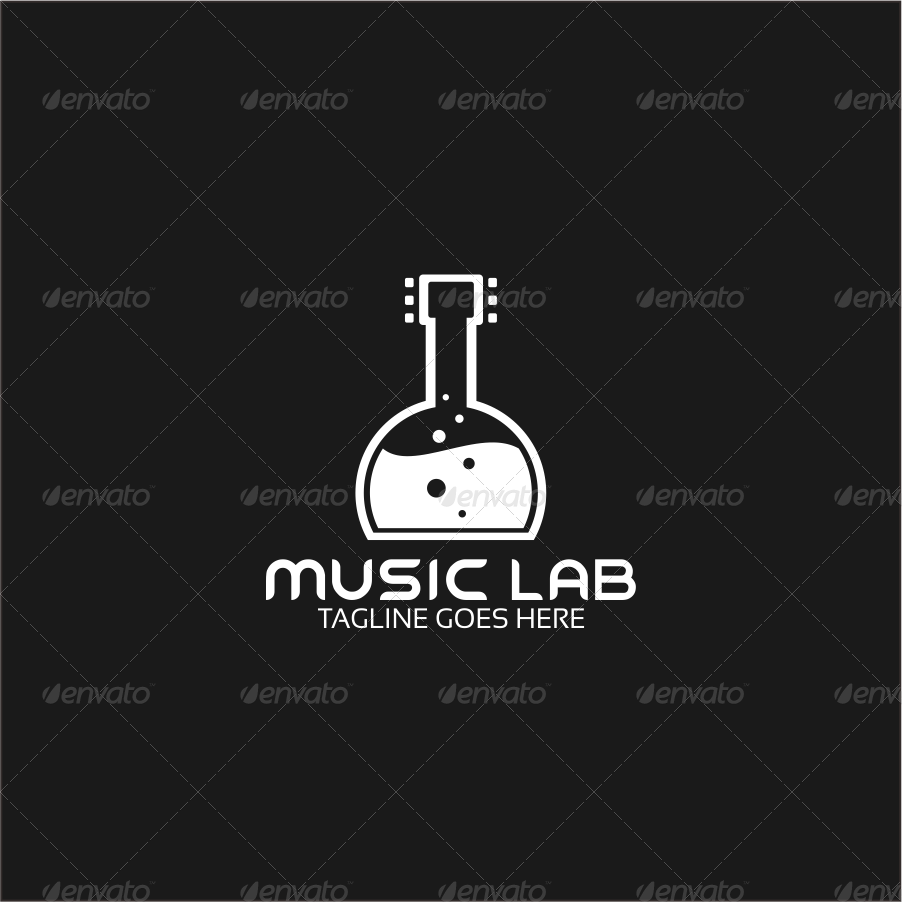 Music Lab Logo Template, Logo Templates | GraphicRiver