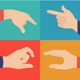 Hands in Action, Vectors | GraphicRiver