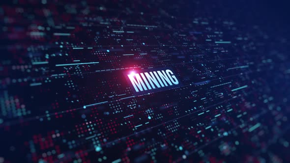 Mining Digital Background, Motion Graphics | VideoHive