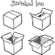 Hand-Drawn Boxes, Vectors | GraphicRiver