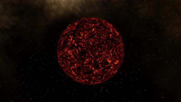 Lava Planet Sphere, Motion Graphics | VideoHive