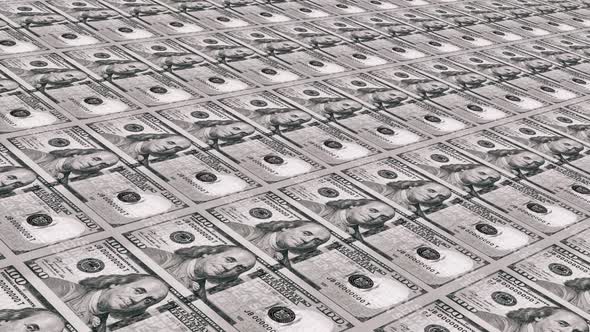 Rotated Dollar Animated Background, Motion Graphics | VideoHive