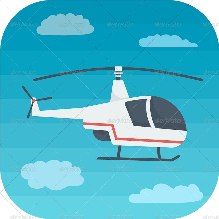 Transport App Icons Set, Icons | GraphicRiver