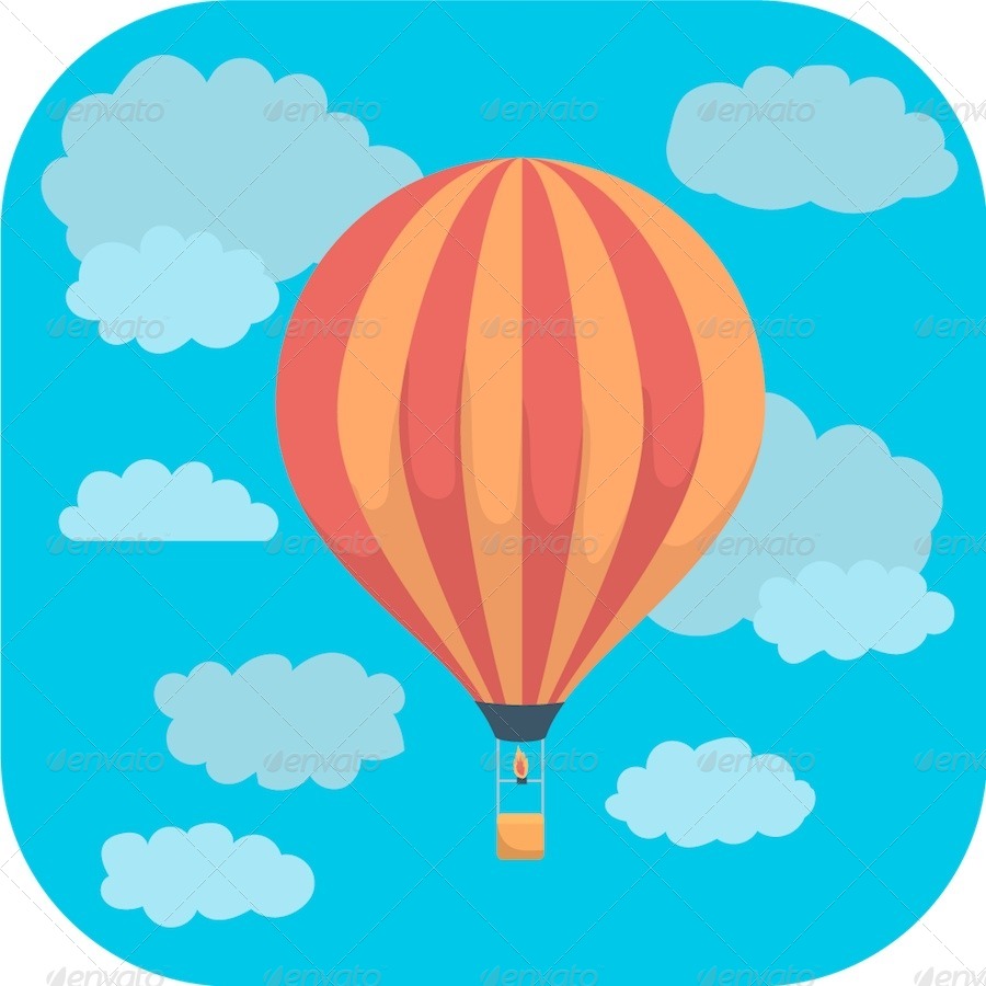 Transport App Icons Set, Icons | GraphicRiver