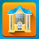 Colorful Building Icons, Icons | GraphicRiver