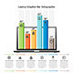 Laptop Graphic Bar Infographic, Infographics | GraphicRiver