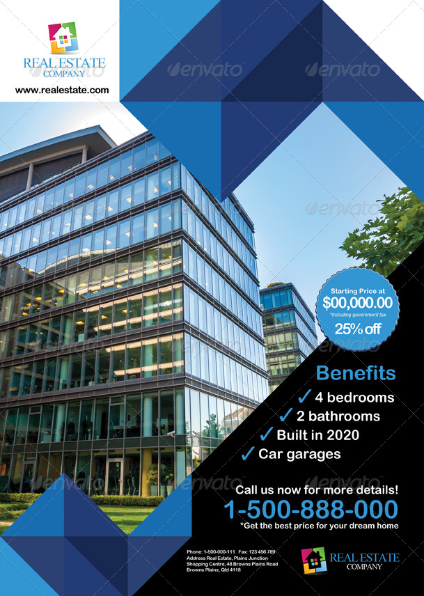 Real Estate Flyer/AD, Print Templates | GraphicRiver