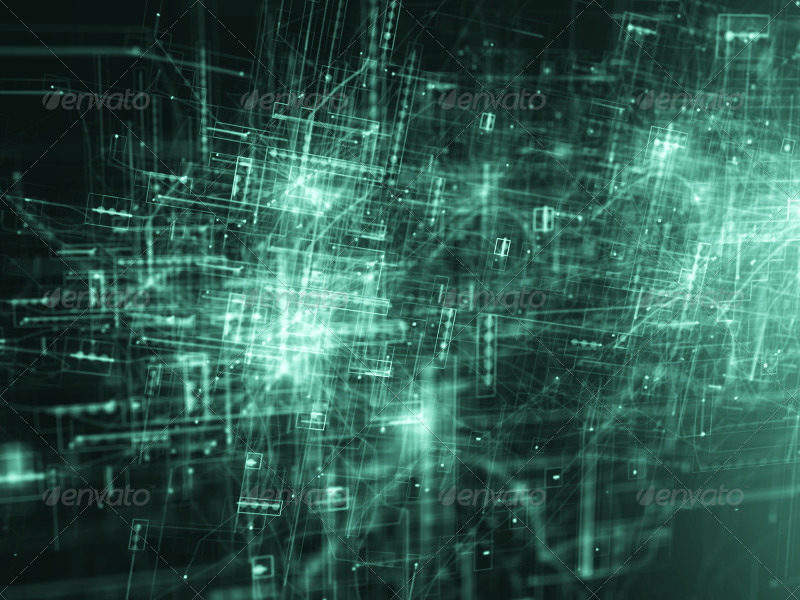 Grid Logic Background, Graphics | GraphicRiver