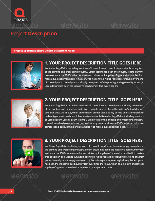 Clean - Business Proposal 14 Pages , Print Templates | GraphicRiver