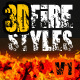 3D Fire Styles v.1, Add-ons | GraphicRiver
