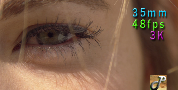 Close-up Of Woman's Eye, Stock Footage | VideoHive