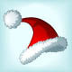 Cartoon Santa Claus' Christmas Hats, Vectors | GraphicRiver
