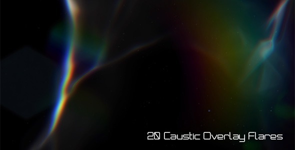 Caustic Overlay Flares by kurbatov | VideoHive