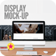 Display Screen Web Mock-Up, Graphics | GraphicRiver