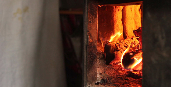 Burning Furnace, Stock Footage | VideoHive