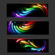 Banner with Rainbow Pattern, Vectors | GraphicRiver