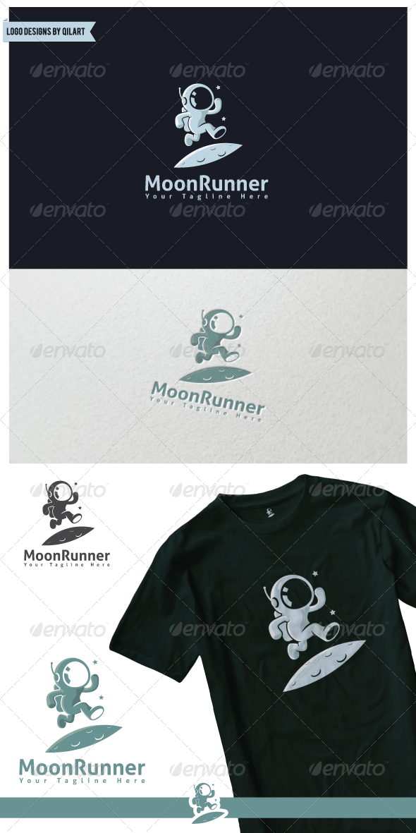 MoonRunner, Logo Templates | GraphicRiver