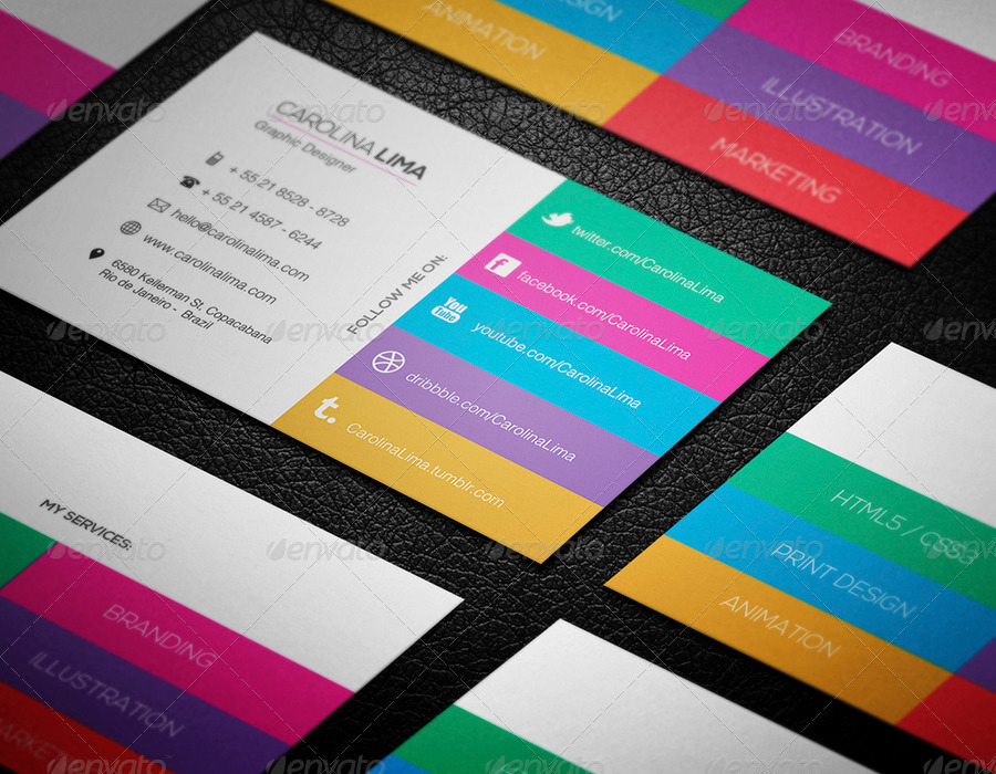 Creative Business Card, Print Templates | GraphicRiver