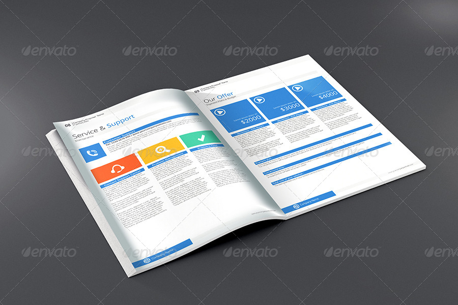 Gstudio Panorama Proposal Template, Print Templates | GraphicRiver