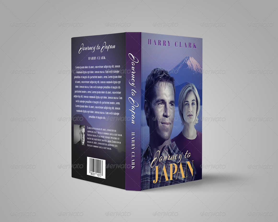 Journey to Japan - Book Cover Template, Print Templates | GraphicRiver
