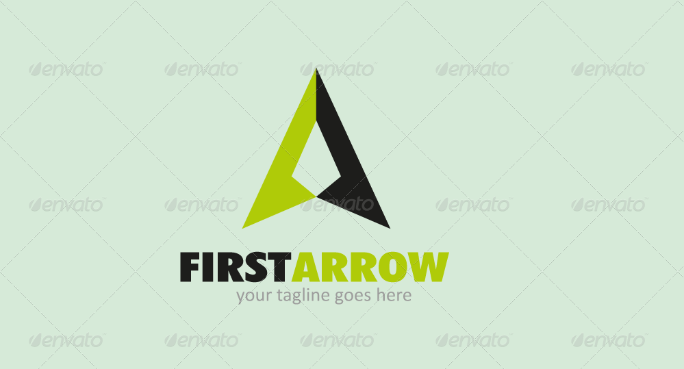 First Arrow, Logo Templates | GraphicRiver