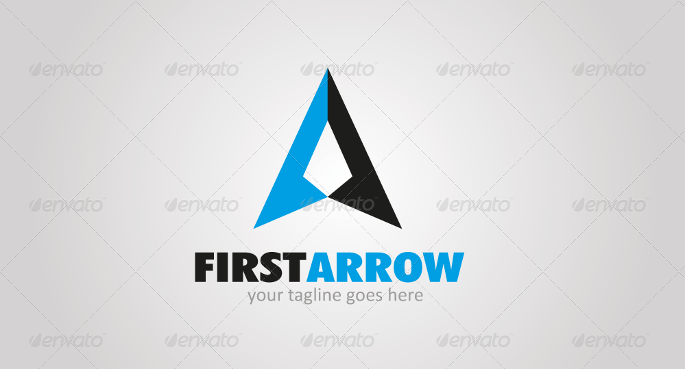 First Arrow, Logo Templates | GraphicRiver