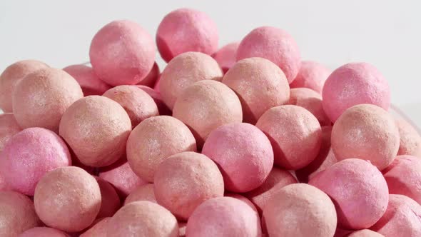 Cosmetic Blush Balls Powder Rotating, Stock Footage | VideoHive