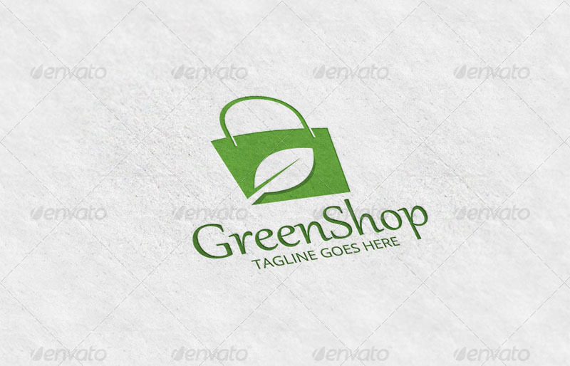 Green Shop, Logo Templates | GraphicRiver