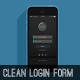 Clean Login Form, Web Elements | GraphicRiver