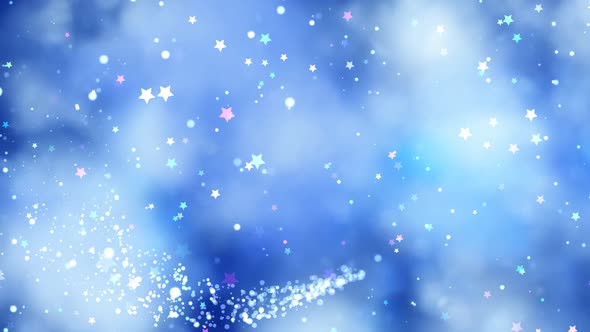Star Particle Background, Motion Graphics | VideoHive