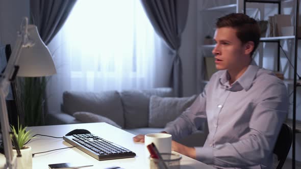 Business Fail Mad Man Internet Technology Angry, Stock Footage | VideoHive