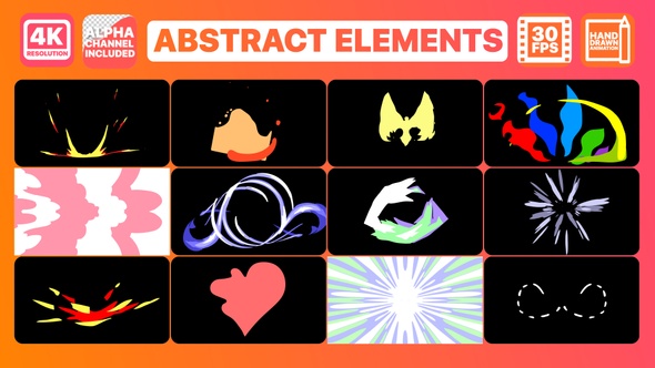 Abstract Elements | Motion Graphics Pack, Motion Graphics | VideoHive