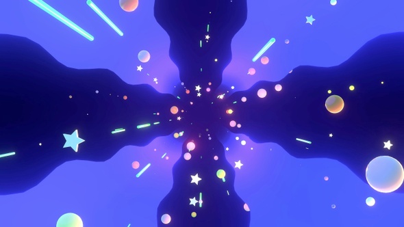 Abstract Wavy Galaxy, Motion Graphics | VideoHive