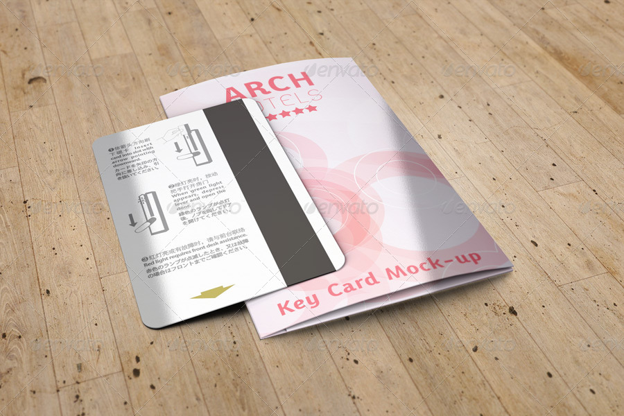 Key Card Holder Mock-up, Graphics | GraphicRiver