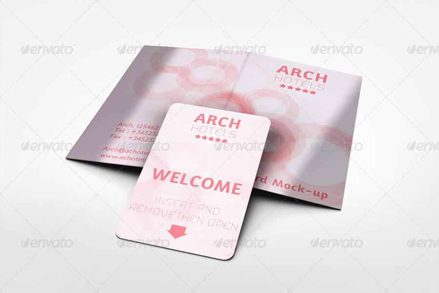 Key Card Holder Mock-up, Graphics | GraphicRiver